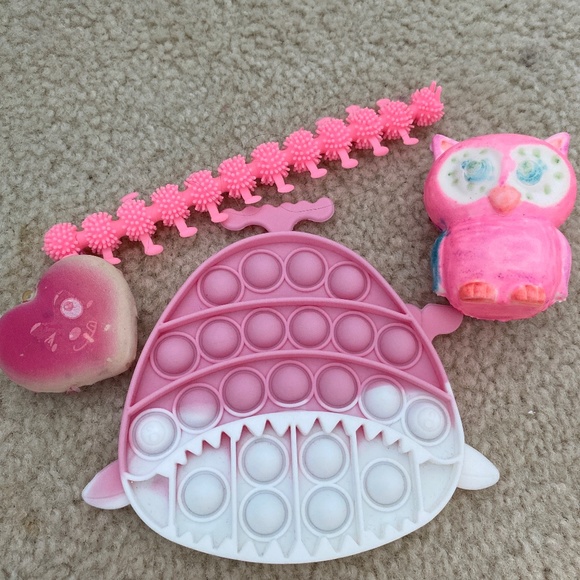 Toys | Pink Fidget Pack | Poshmark